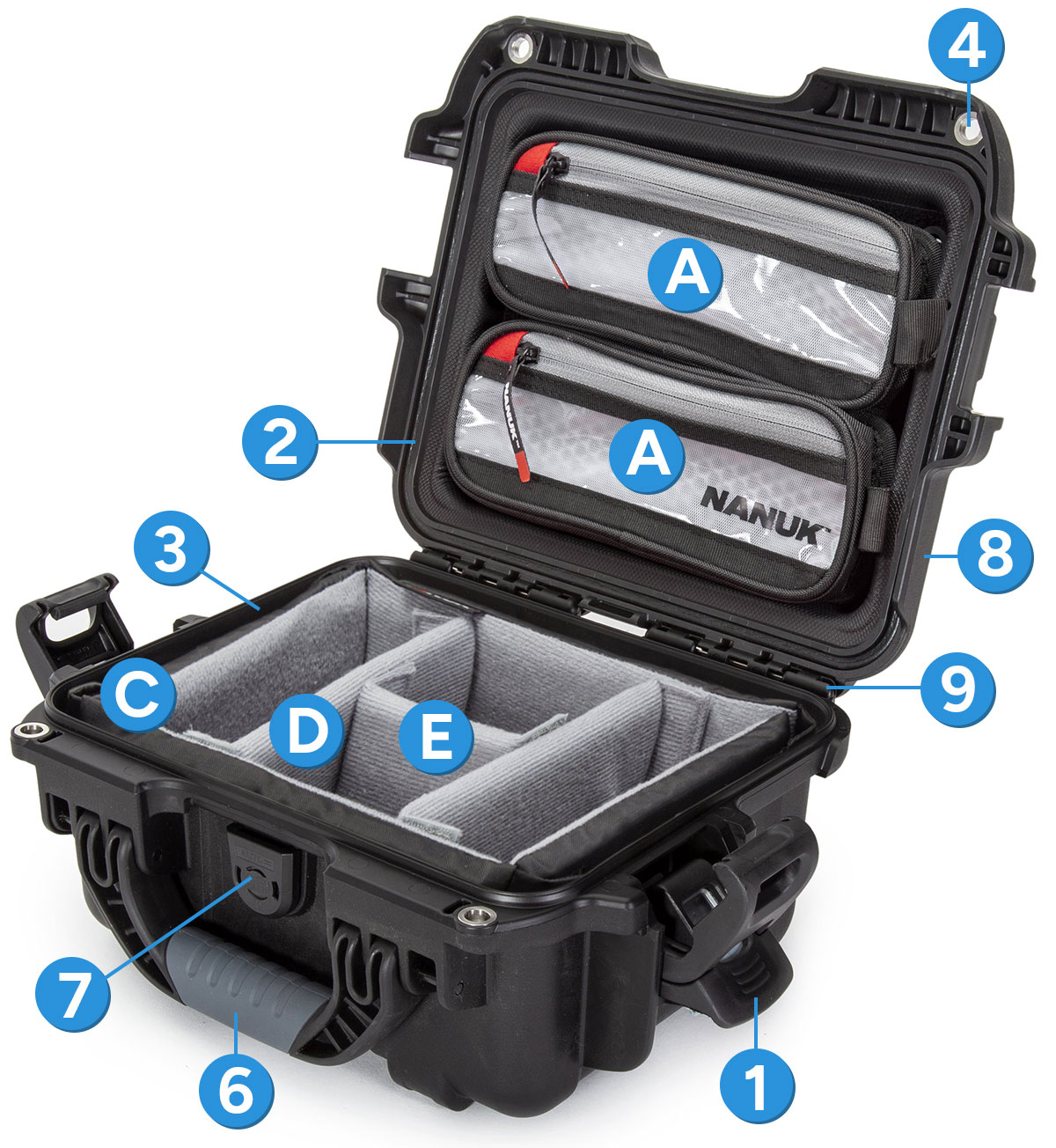 NANUK 905 Pro Photo Kit Case | UK Best Seller | Free Delivery