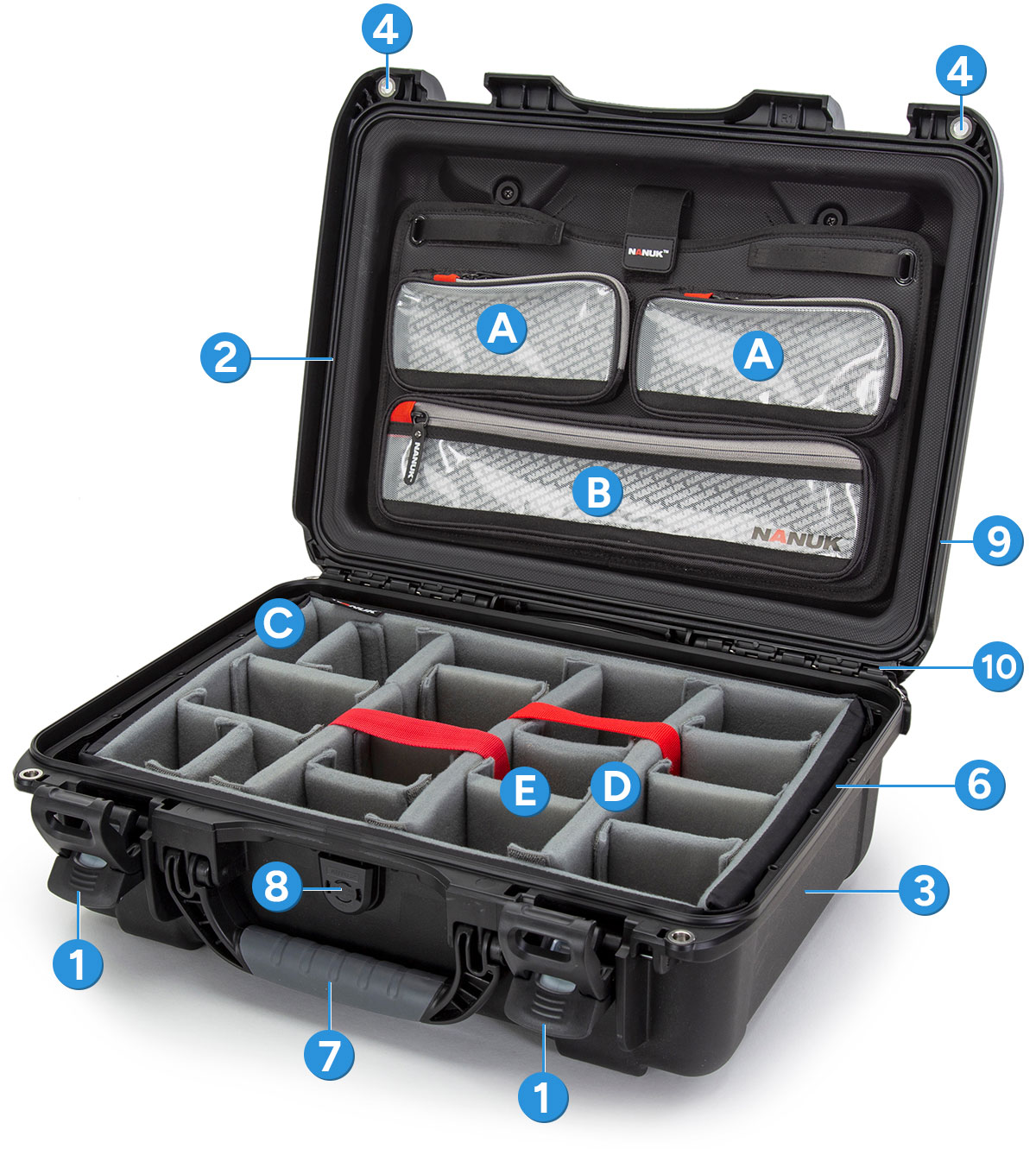 NANUK 925 Pro Photo Kit Case | UK Best Seller | Free Delivery